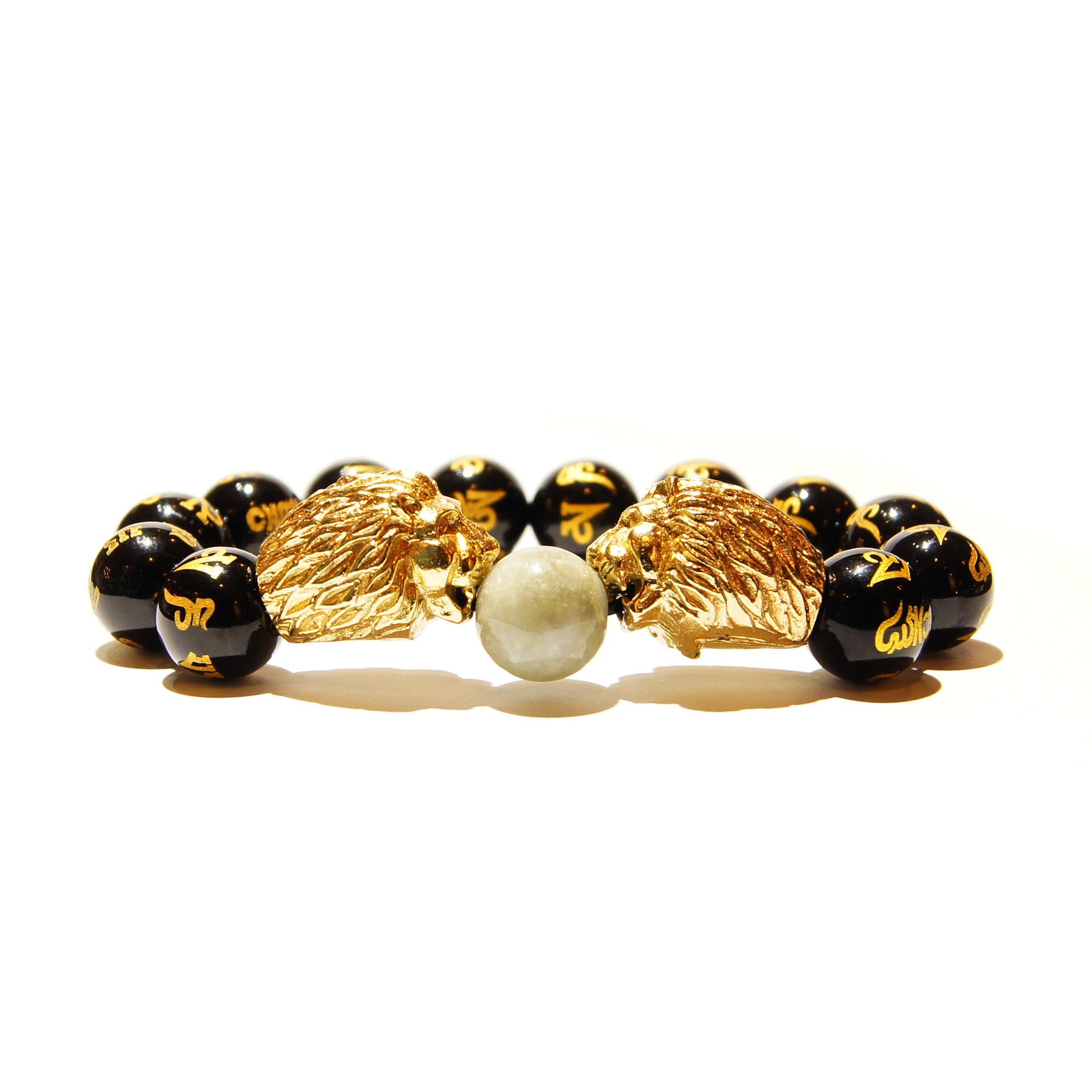 Double Leo Bracelet - PROSPERITY, PROTECTION, CALMNESS – Ceylon Kings